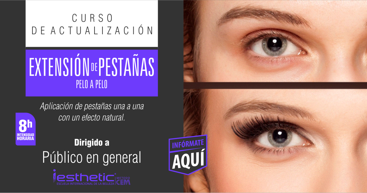 Diciembre 9 - Extensión de Pestañas Pelo a Pelo - IEsthetic