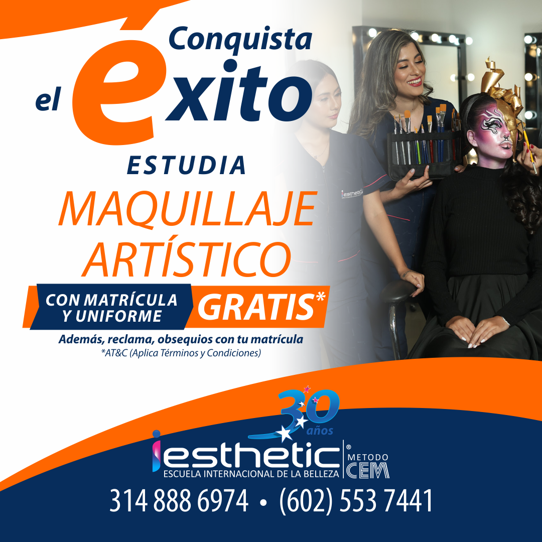 matriculacion maquillaje mayo junio instagram - IEsthetic